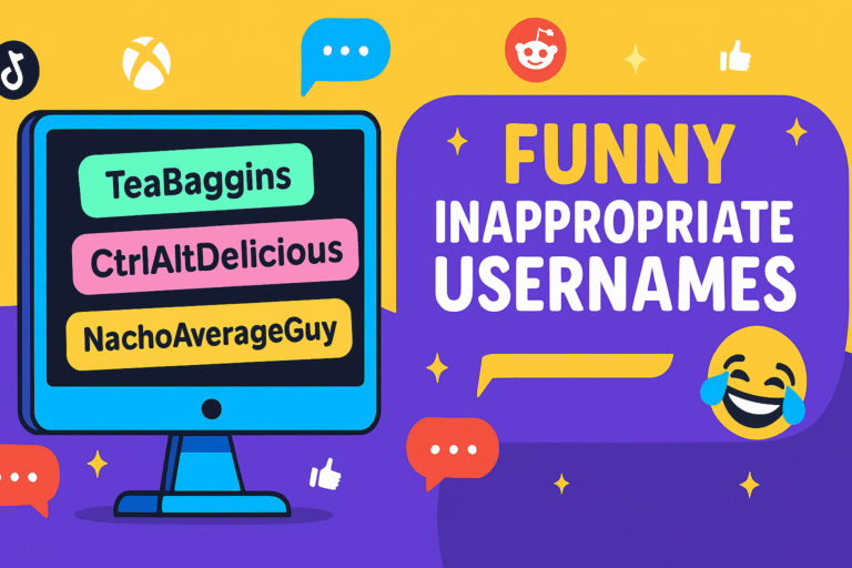 50+ Funny Inappropriate Usernames That Get Attention